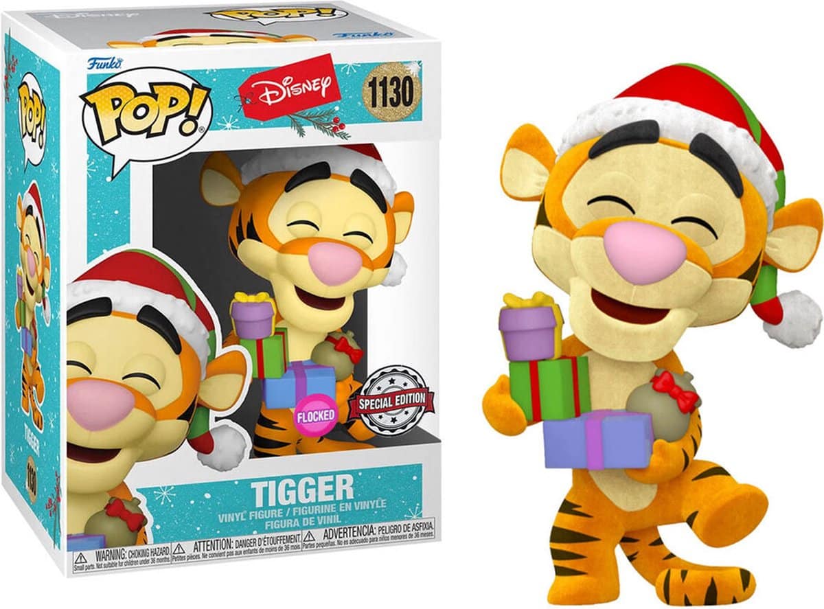 Funko Pop Tigger #1130 Flocked | The Geek Universe